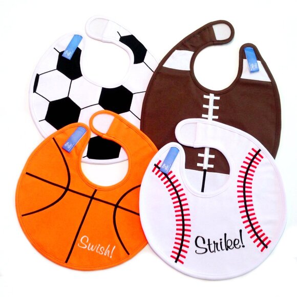 Dibs on Bibs | Accessories | Dibs On Bibs Soccer Ball Baby Bib | Poshmark